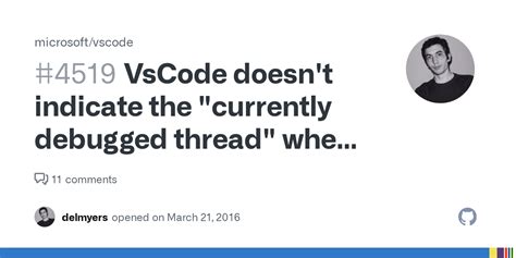 vscode doesn t indicate the currently debugged thread when multilple threads are stopped