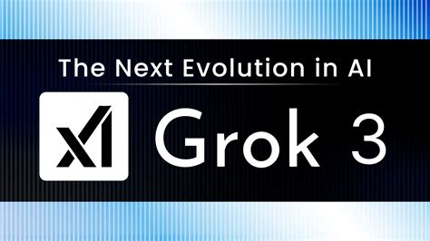 Grok 3 Most Advanced Ai Model From Xai Grok 3 Most Advanced Ai Model From Xai