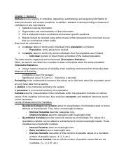 Statistics Chapter 1 Pdf Chapter 1 Section 1 Statistics Is The Science Of Collecting