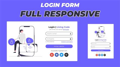 Login Form Animado Con Html And Css Animated Login Page Responsive Css Html Youtube