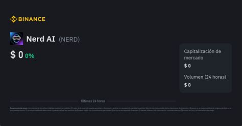 Precio De Nerd Ai Conversor Gráfico Y Noticias De Nerd A Usd