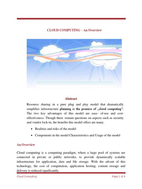 Unit 5 Cloud Computing Overview Rks Pdf Cloud Computing Software As A Service