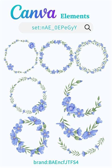 Canva Pro Frame Border Watercolor Elements Artofit