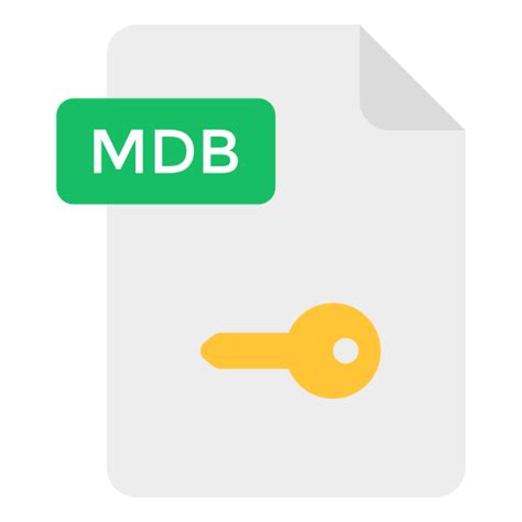 Mdb File Free Interface Icons
