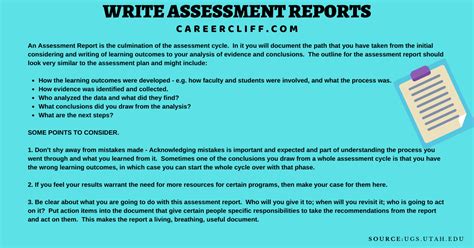 How To Create Effective Learning Outcomes Assessment Reports Careercliff
