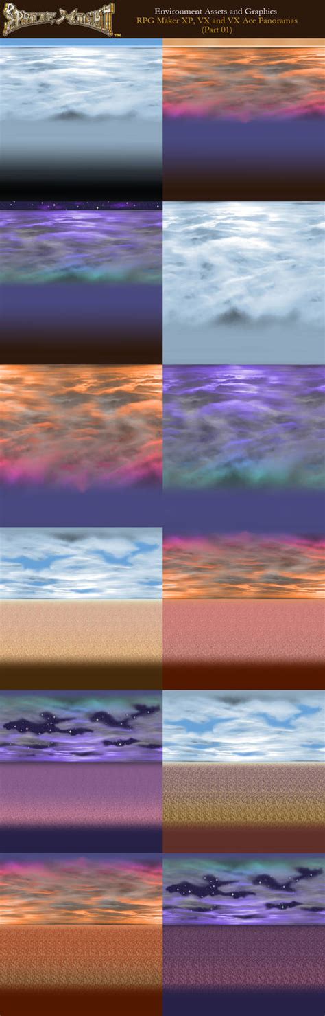 Rpg Maker Xp Vx And Vx Ace Panorama Set 01 By Spritemight On Deviantart