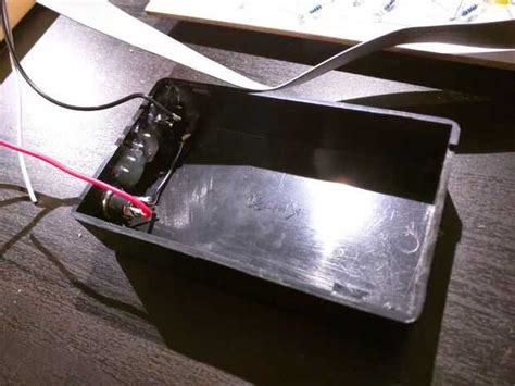 reloj binario de arduino paso 6 hacer la caja