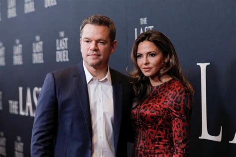 La Historia De Matt Damon Y La Argentina Luciana Barroso 20 Años De