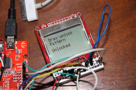arduino unlock pattern 4 steps instructables