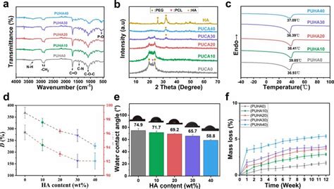 Characterization Of Puhax Composite Porous Scaffolds A Ftir Spectra