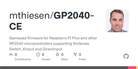 Github Mthiesen Gp2040 Ce Gamepad Firmware For Raspberry Pi Pico And Other Rp2040