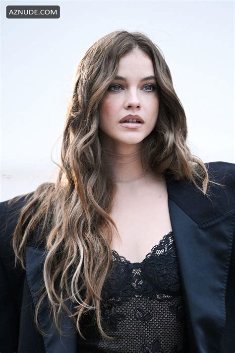 Barbara Palvin Sexy Shows Off Toned Thighs In A Hot Steamy Lingerie At Balenciaga Womenswear
