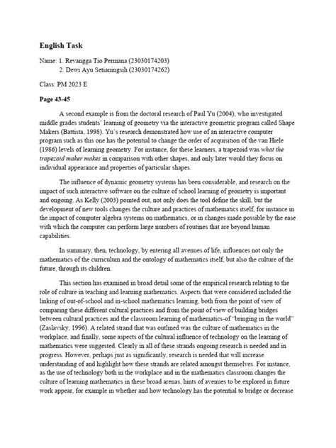 English Task Paraphrase Pdf Mathematics Geometry