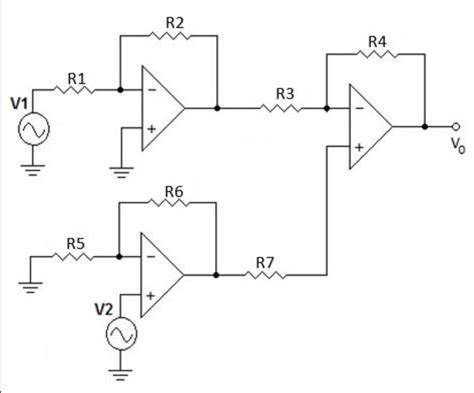 Solved Determine The Output Voltage Chegg Com