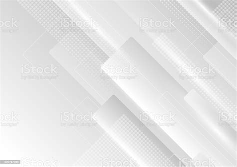 추상 그라데이션 흰색과 회색 사각형 및 사각형 현대 패턴 스타일 템플릿 프리젠 테이션 배경의 아트 워크 디자인을 장식합니다 일러스트 벡터 0명에 대한 스톡 벡터 아트 및