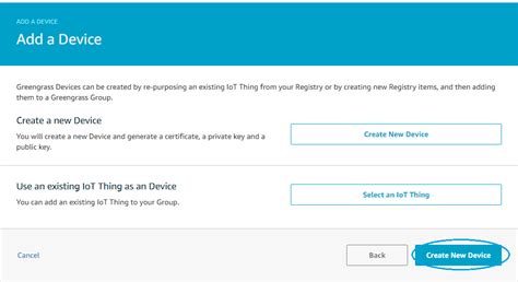 Creating An Aws Greengrass Connection