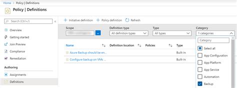 How To Use Azure Policy To Automatically Backup Your Iaas Vms Vworld