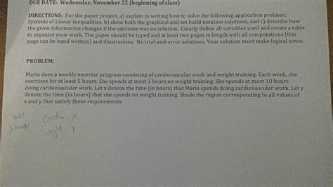 Solved Due Date Wednesday November 22 Beginning Of Class