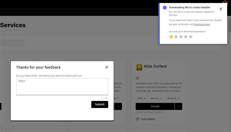 download feedback popup pops up too often autodesk community