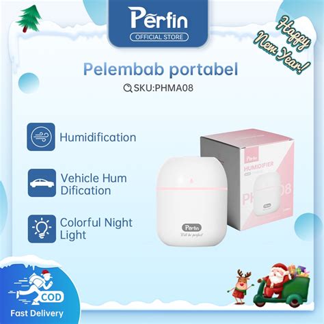 Jual Perfin Phma08 Humidifer Diffuser Aroma Terapi Pelembab Udara