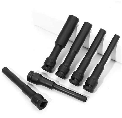 Customizable Cr V Torque Socket Set Heavy Duty Industrial Auto Repair Deep Extended Rod Pole Bar