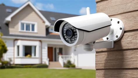 Modern Security Camera For Indoor Surveillance And Home Safety