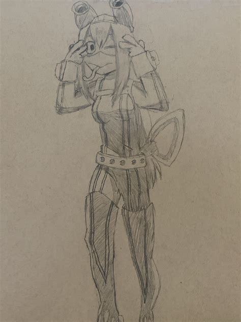 Tsuyu Asui Sketch R Animeart