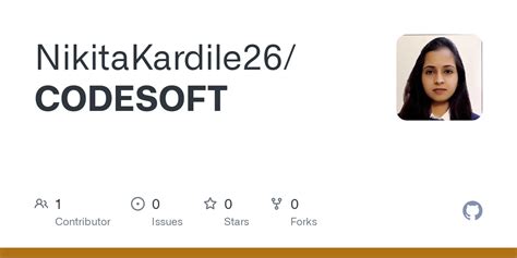 Github Nikitakardile26codesoft