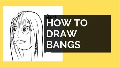 How To Draw Bangs Easy Step By Step With Pics