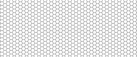Hexagon Geometric Pattern Seamless Hex Background Stock Vector Illustration Of Geometric