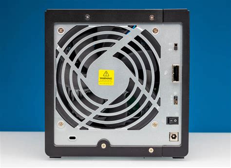 QNAP TL D400S Rear - ServeTheHome