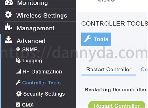 How To Restartreboot Cisco Access Pointsapcontroller Via Mobility