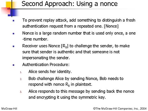Chapter 30 Message Security User Authentication And Key