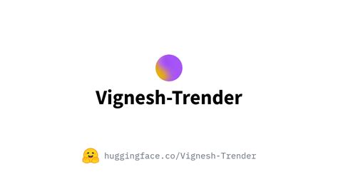 Vignesh Trender Vignesh Balaji