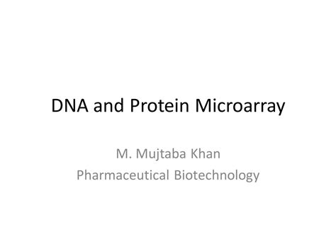 Solution Uses Of Dna And Protein Microarray Studypool