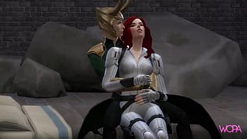 TRAILER Black Widow Having Sex With Loki Parody Animation XVIDEOS COM