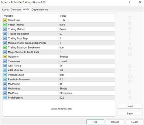 Trailing Stop Mt Mt Ea For Metatrader Robotfx