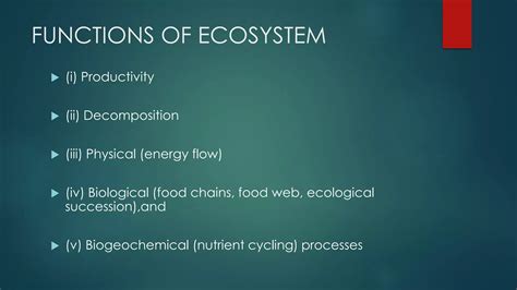 Concept Of Ecosystem PDF