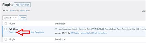 Install Wp Ghost Lite Plugin