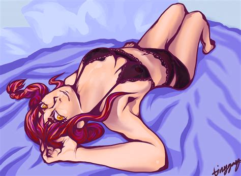 Rule 34 Chainsaw Man Light Skinned Female Lingerie Makima Chainsaw