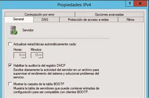 DHCP Logs Backup En Windows Catrian