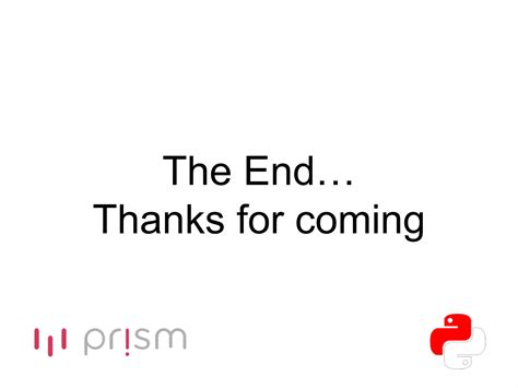 Everyday Python Idioms Ppt