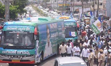 ఆ వర్గాలే టార్గెట్ వైసీపీ బస్సుయాత్ర స్పెషల్ Adya News Telugu