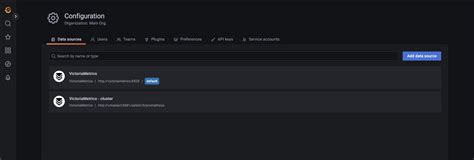Victoriametrics Grafana Datasource