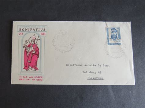 Pays Bas 1955 1963 FDC E 17 With Imprint Logo Catawiki
