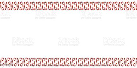 벡터 배경 프레임 붉은 사탕 지팡이에서 테두리 수평 상단과 하단 테두리 테마 달콤한 새해와 크리스마스장식 인사말 카드 초대장