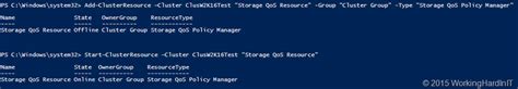 Hyper V Storage Qos In Windows Server 2016 Works On Sofs And On Lunscsvs Working Hard In It