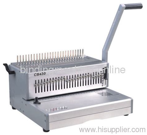 Manual Comb Binding Machine Punch From China Manufacturer Hangzhou Supu Business Machine Co