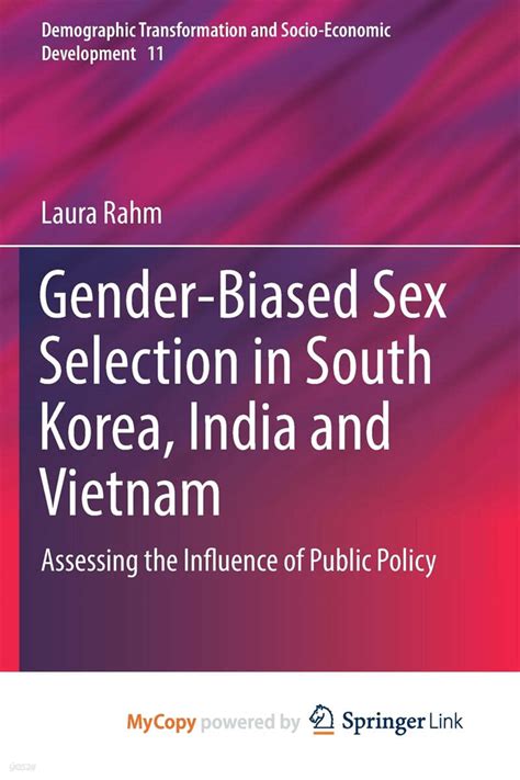 Gender Biased Sex Selection In South Korea India And Vietnam 예스24