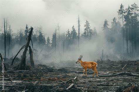 As Nature Recedes Rare Animals Like Deer Face Extinction Amidst The